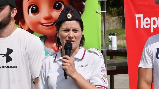 Общероссийская акция «Зарядка со стражем порядка»