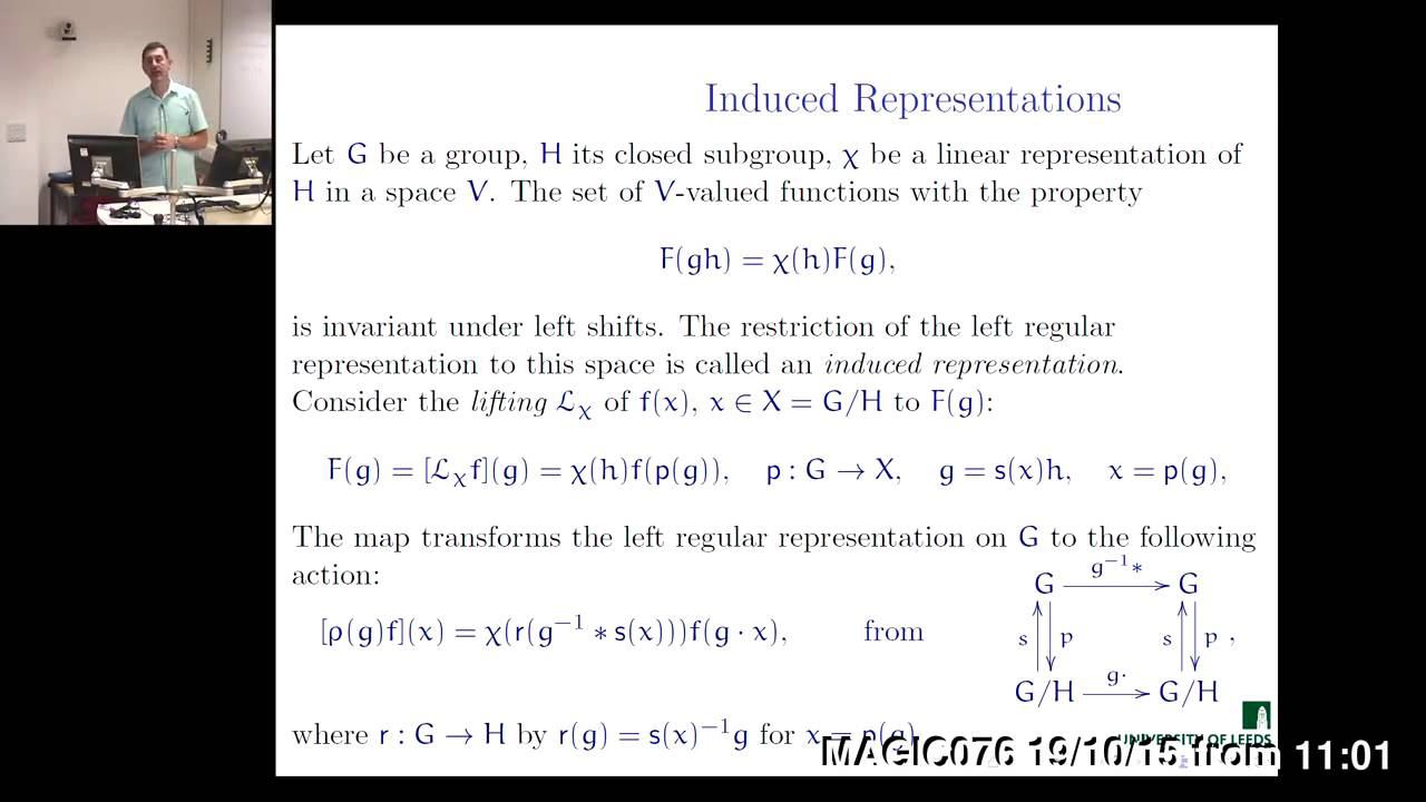 The Heisenberg group: Lecture 3