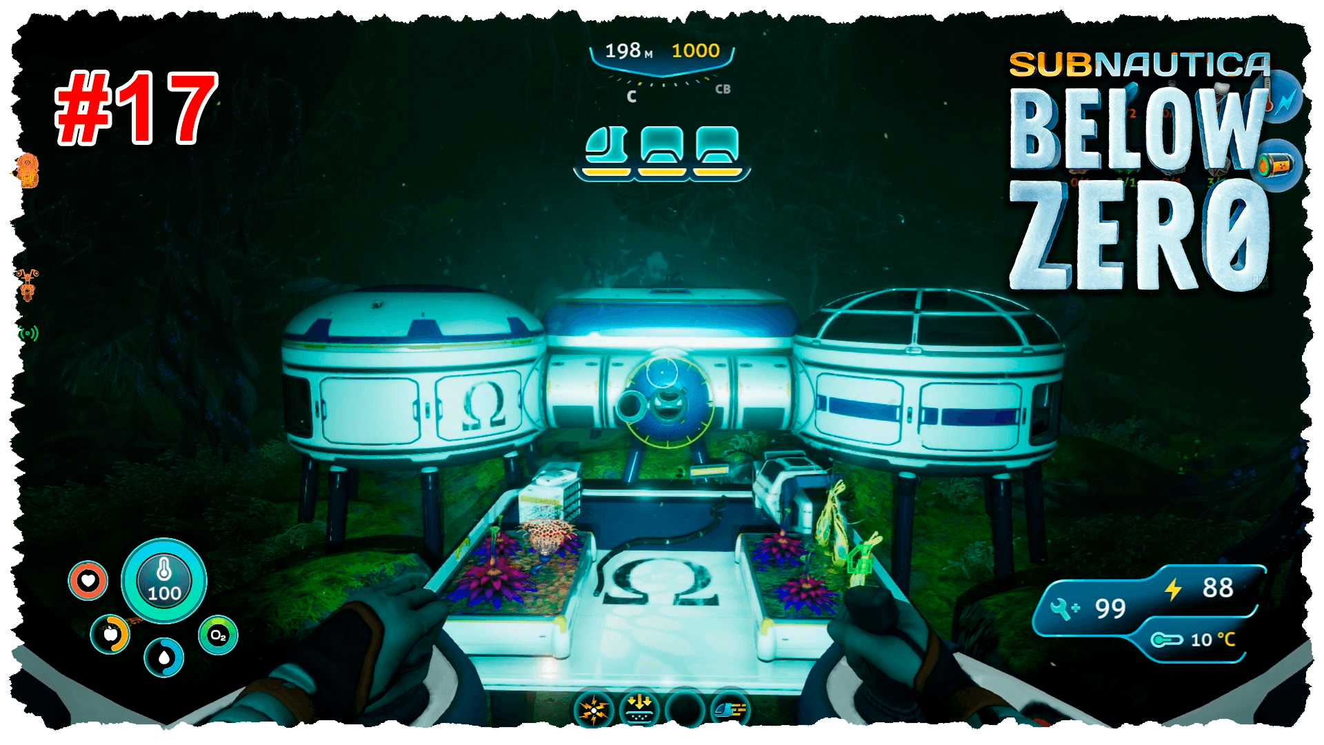 Subnautica Below Zero #17 Туда-сюда и станция Омега