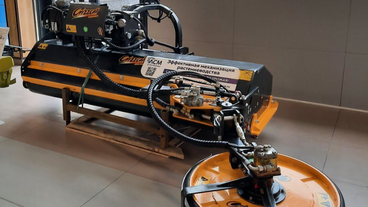 обзор мульчера Orizzonti star (италия) с приствольным диском