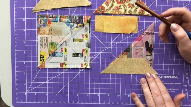 Печворк.Лоскутный блок «Арканзасец путешественник»