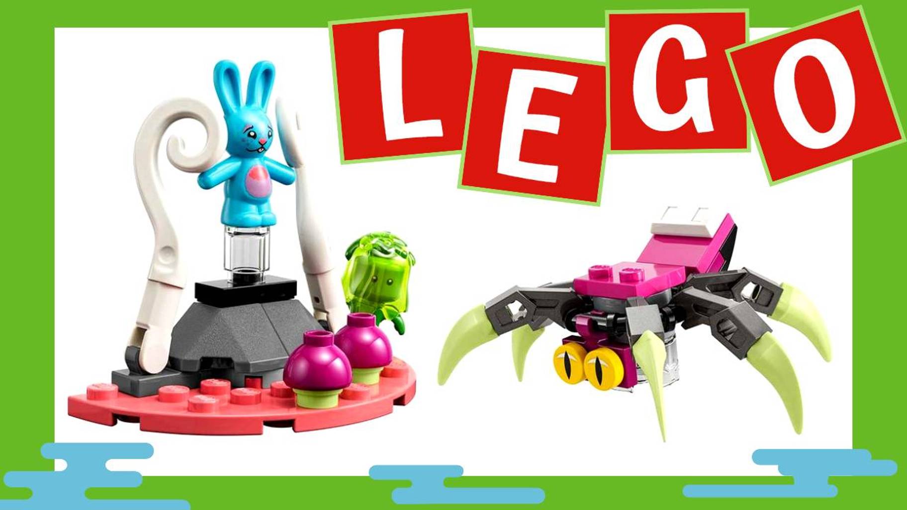 LEGO 30636 Блоб и Банчу побег от паука Обзор набора лего