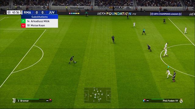 eFootball PES. Champions League. Real Madrid - Juventus #54