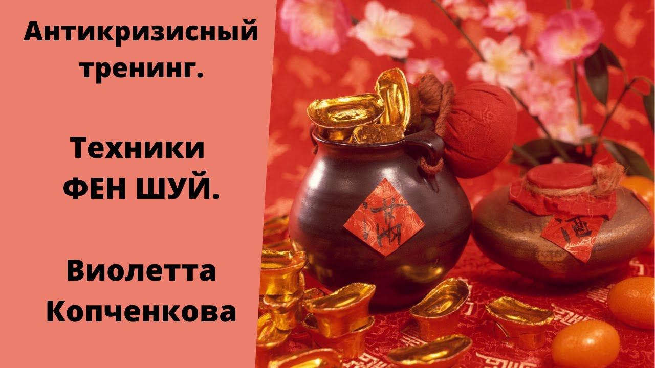 Антикризисный тренинг.Техники ФЕН ШУЙ. Виолетта Копченкова