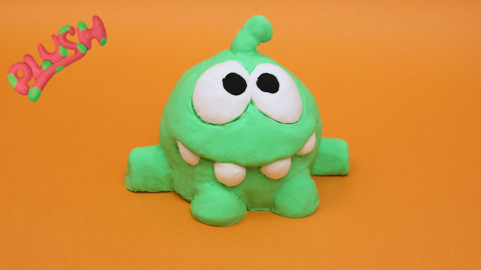 Инструкция по лепке из пушистого пластилина Plush: Ам Ням