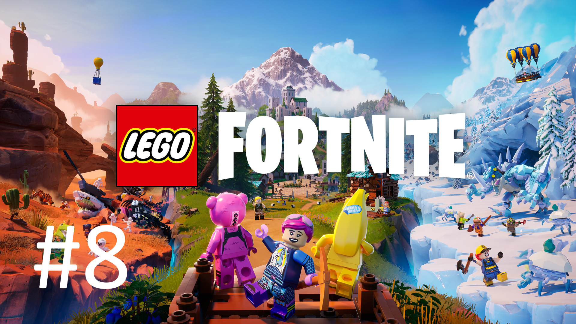 Играем в LEGO Fortnite - Часть 8 (кооператив)