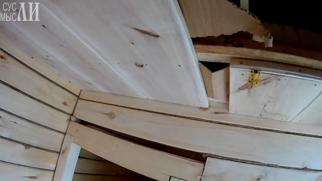 Утепляю потолок бани глиной и опилками