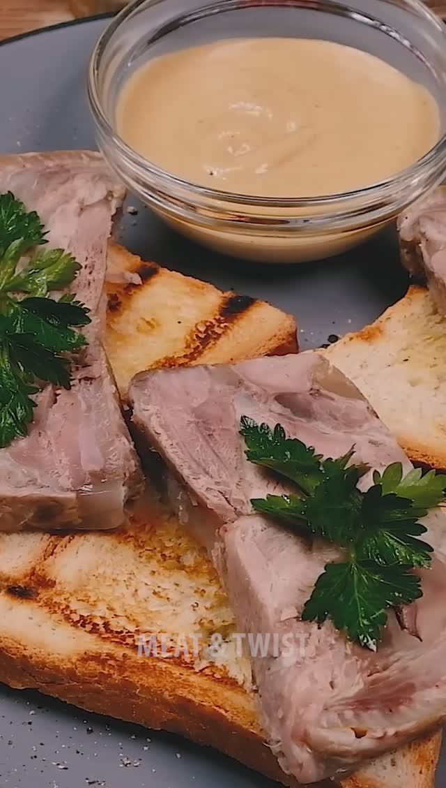 Такого студня Вы ещё не пробовали! Идеально к праздничному столу! Подробный рецепт в описании!