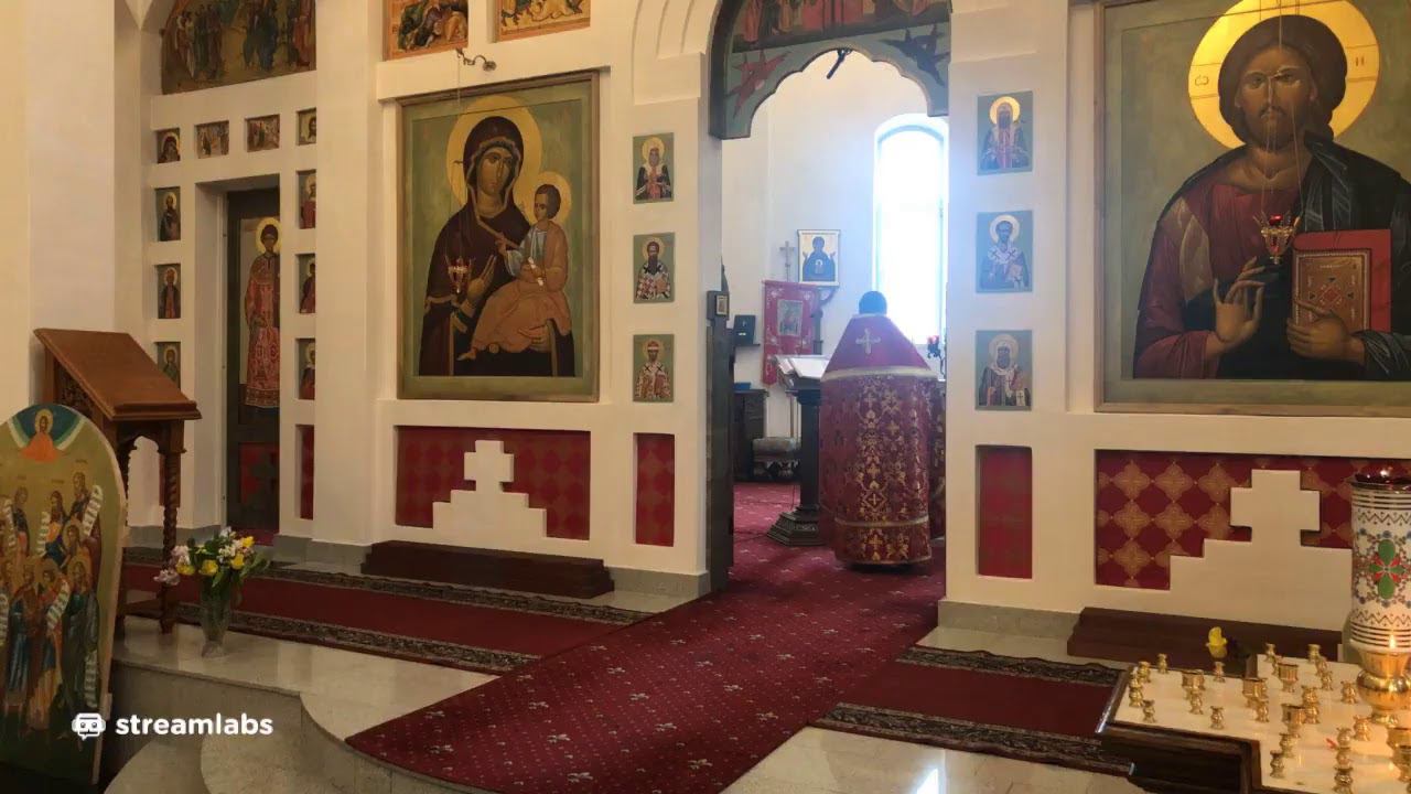 Божественная Литургия. Перенесение мощей святителя и чудотворца Николая