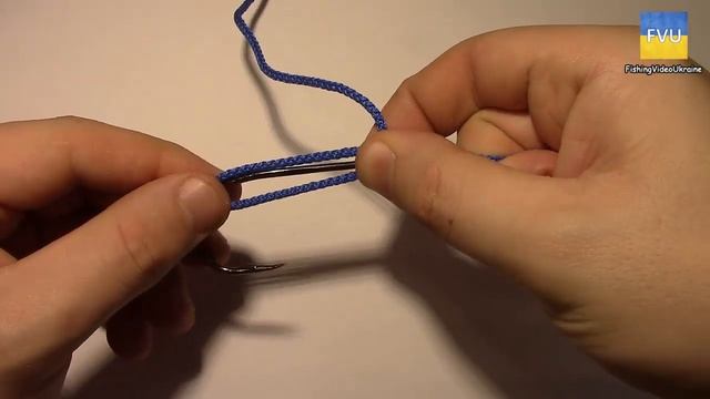 Как привязать крючок с лопаткой Тромбонная петля (TROMBONE LOOP) HD.mp4