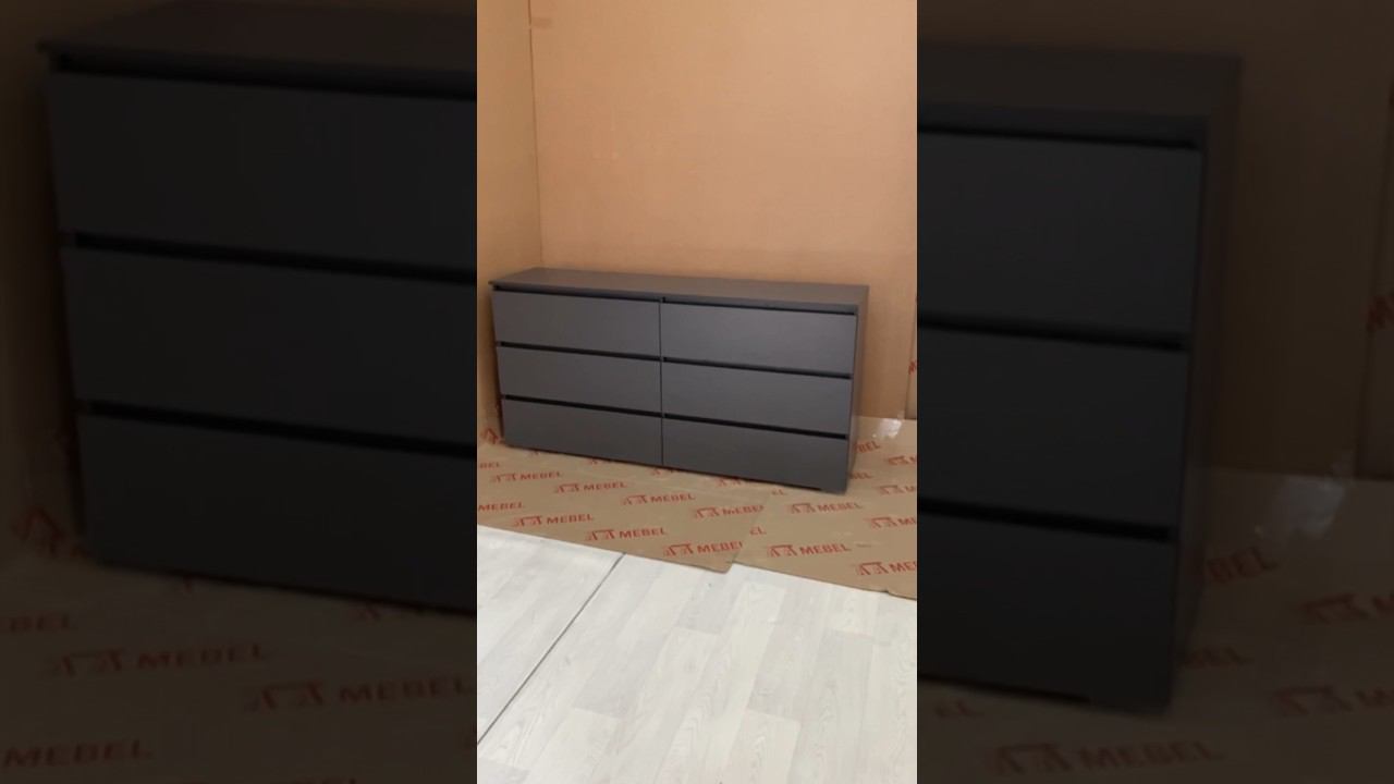 Комод «Денвер» в цвете Графит