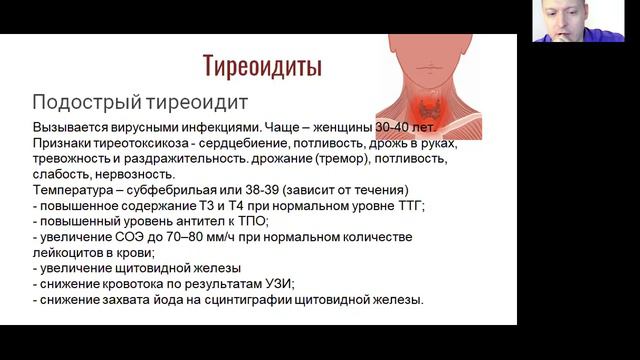 Вебинар ″Диагностика щитовидной железы″