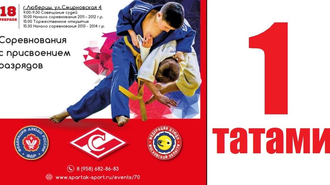 18.02.24г. г.Люберцы ″СПАРТАК ДЗЮДО″ среди юношей 2011-12, 13-14г.р. Татами 1