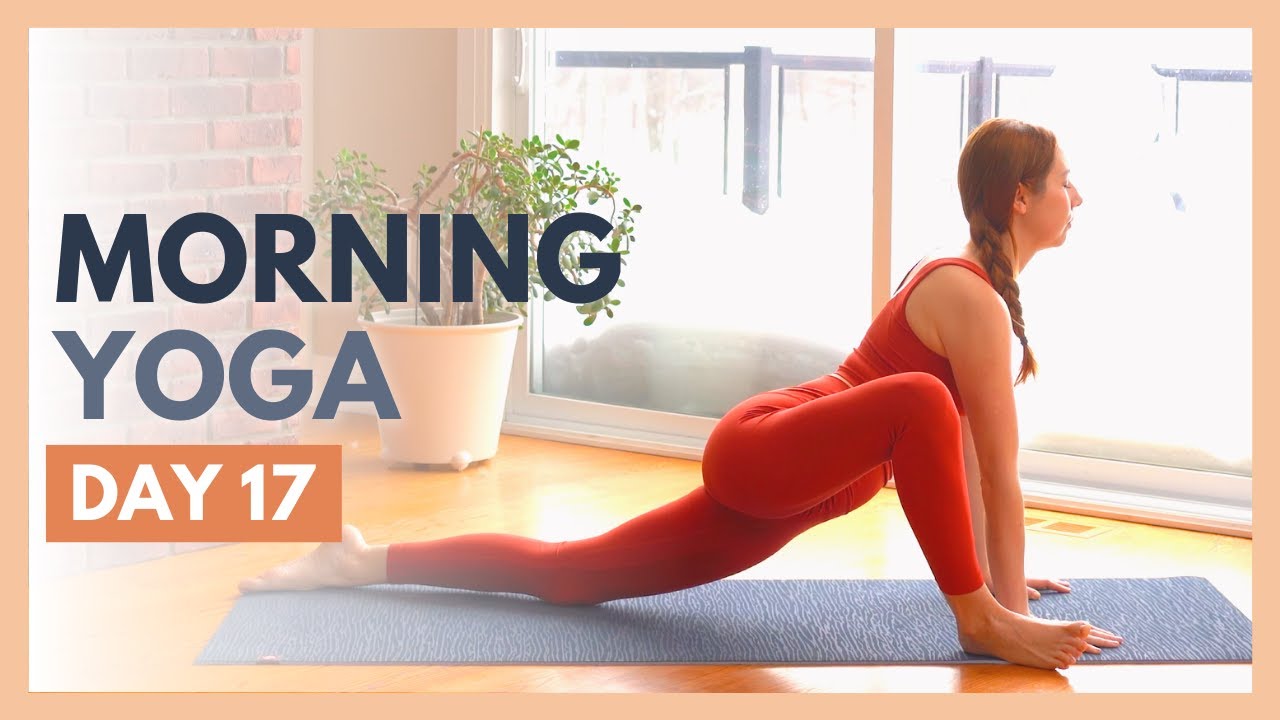TAG 17: ZENTRIEREN — 10-minütige Yoga-Dehnung am Morgen