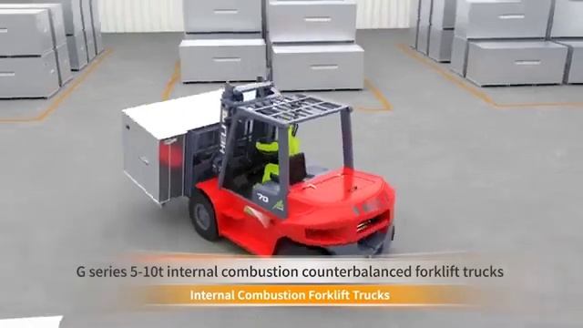 Погрузчики Heli серии G грузоподъемностью 5 - 10 тонн