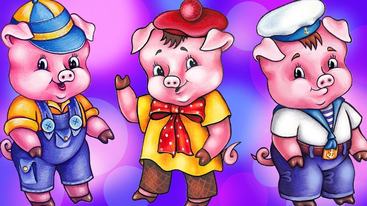 КНИЖКА СКАЗКА МУЛЬТИК ТРИ ПОРОСЕНКА ЧИТАЕМ С ГОВОРЯЩИМ СУПЕР КОТОМ ( ИГРА для ДЕТЕЙ ) МУЛЬТ