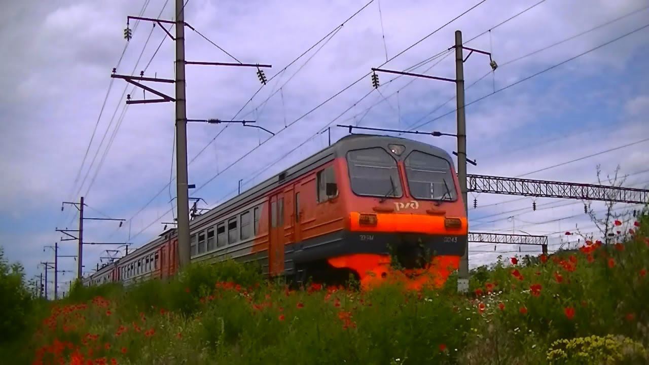 РЖД ЭД9М-0043 Краснодар-1 - Кавказская - Армавир-1