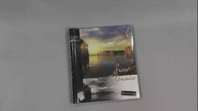 Фотоальбом магнитный 20/30 листов Ландшафт-8 2M3917/3M3917  zakat