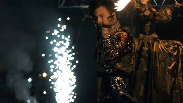 Шоу. Фаер шоу "Русское" от Театра Salamandra. Огненное шоу.