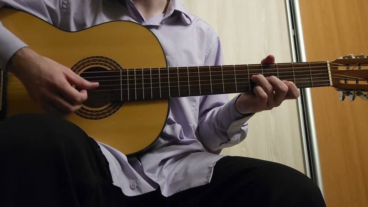 Евгений Клячкин - Улица моя (По булыжной мостовой…) - разбор, аккорды и бой на семиструнной гитаре.