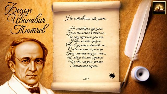 Стихотворение Ф.И. Тютчев "Не остывшая от зною" (Стихи Русских Поэтов) Аудио Стихи Слушать Онлайн