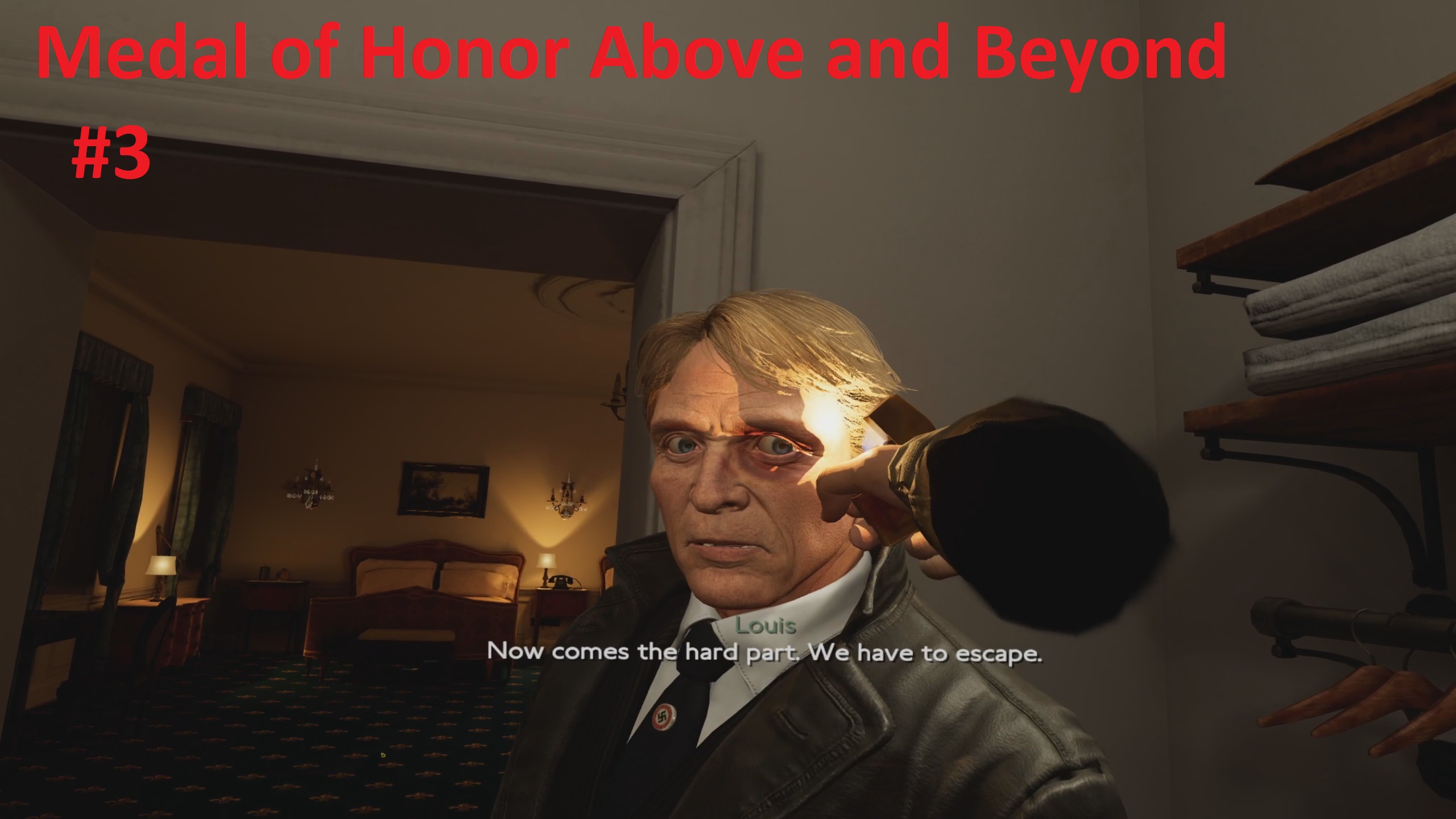 ПРОТИВНЫЙ ШПИОН БОИТСЯ ОГНЯ ► VR Medal of Honor Above and Beyond Прохождение #3