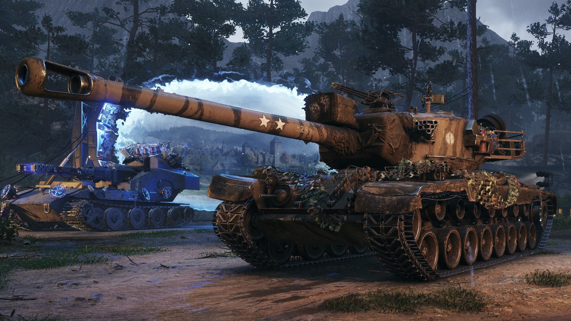 T30 - World of Tanks - 4K UHD - Мастер - Монастырь