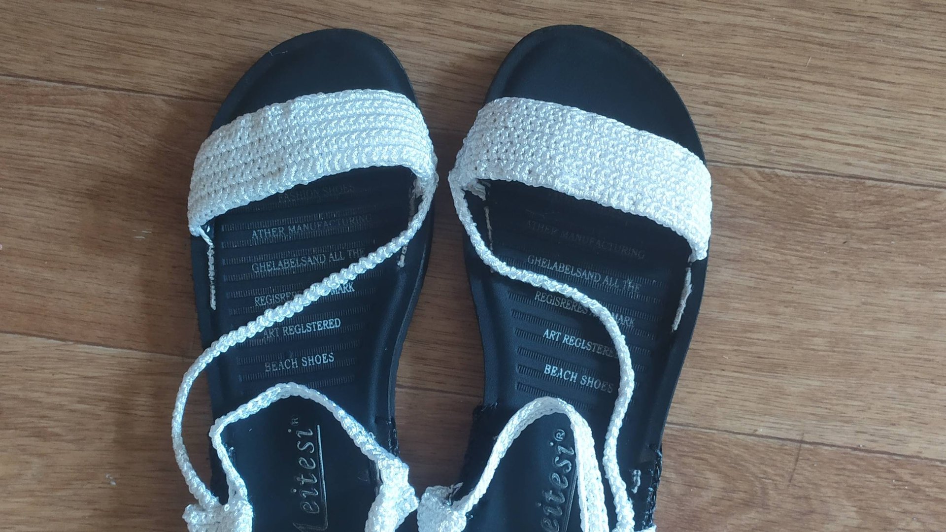 ОБНОВЛЕНИЕ САНДАЛИЙ КРЮЧКОМ.