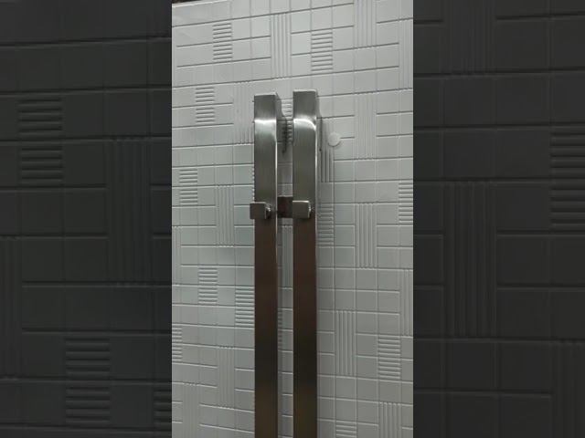 Образец цвета полотенцесушителя матовый хром ( сатин)