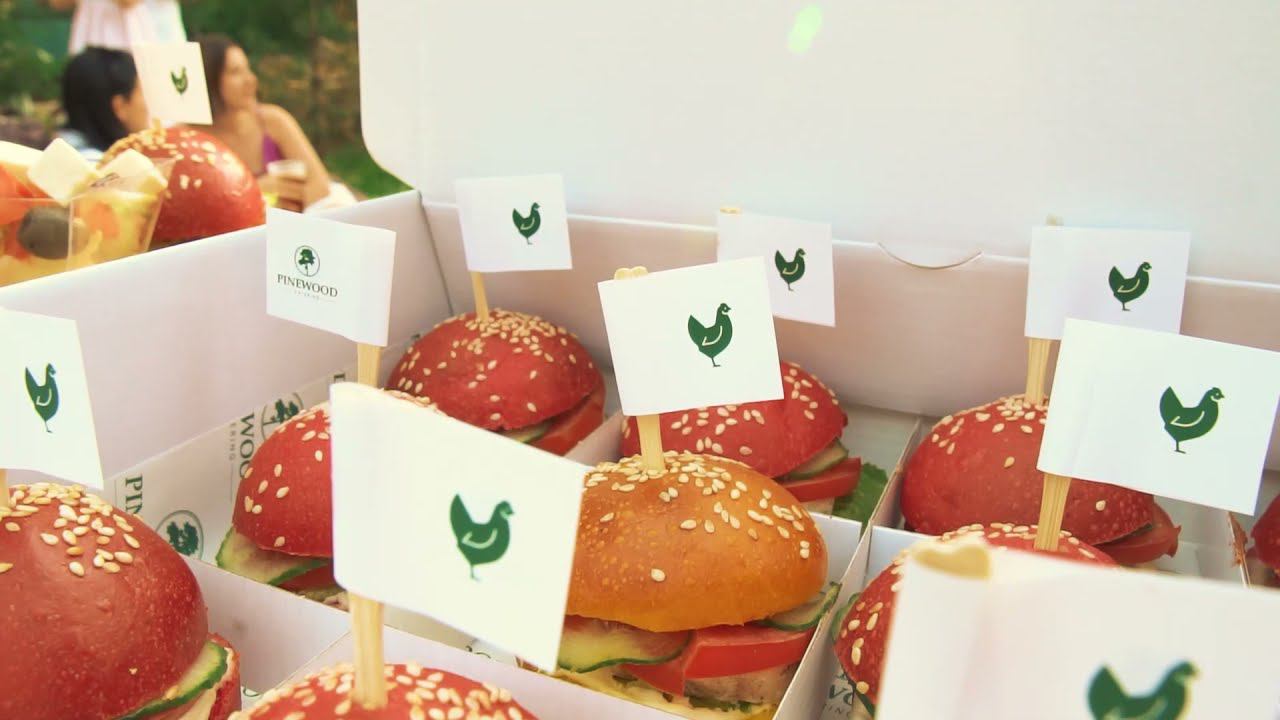 Закуски с доставкой для вашей вечеринки. PINEWOOD catering