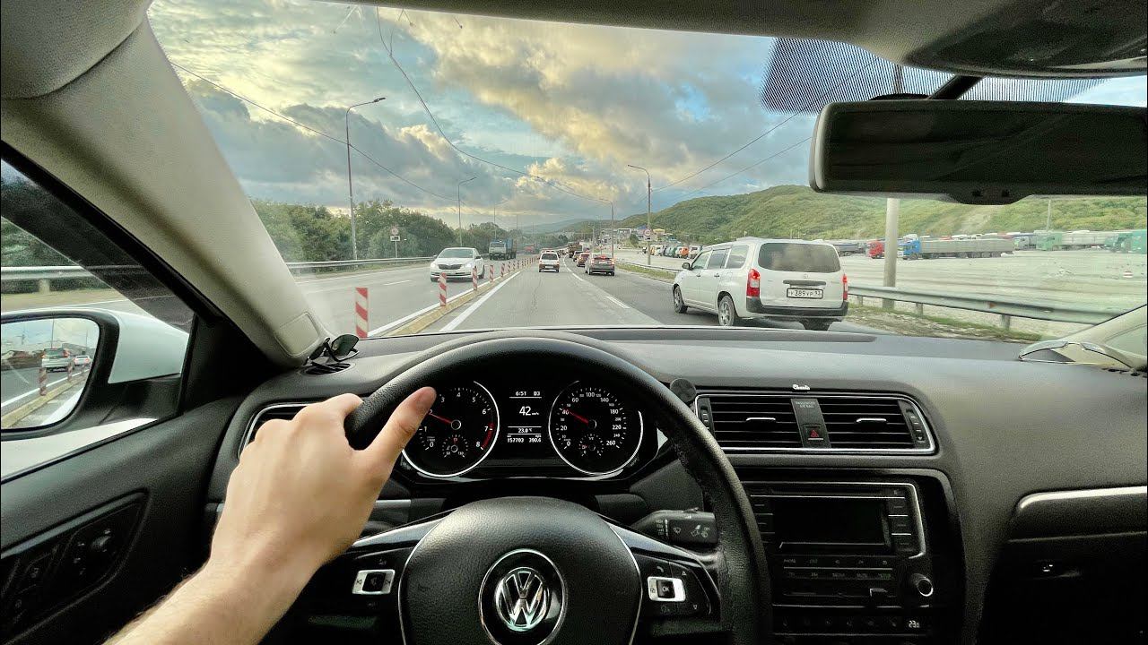 Volkswagen Jetta 2015 1.6 110 л.с. тест драйв от первого лица