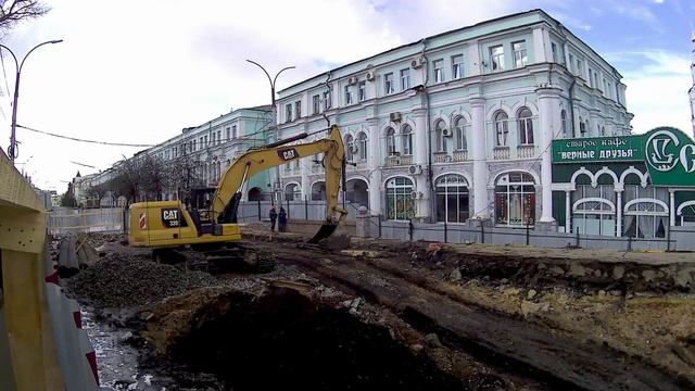 г.Орёл - 19.03.2021г.- Реконструкция моста (Самопал)