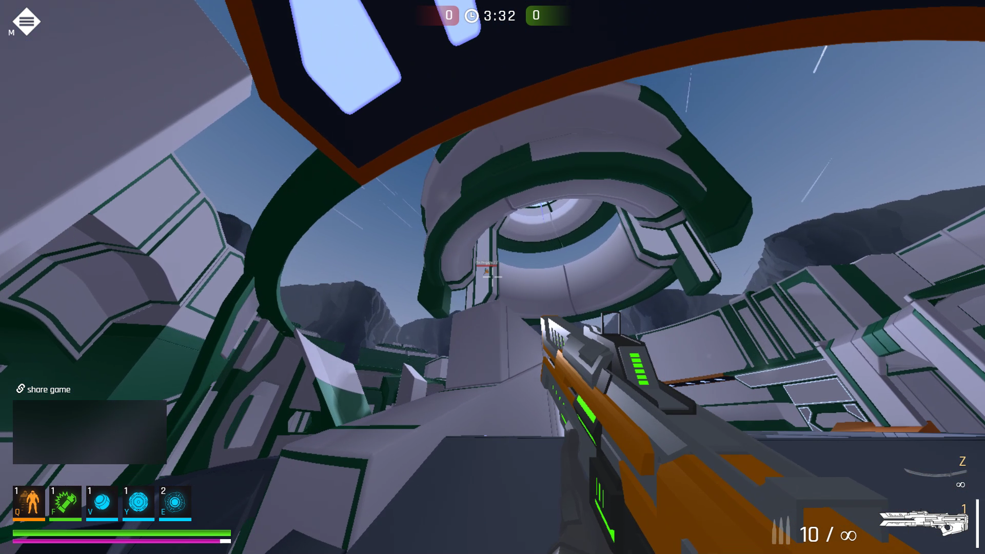 Геймплей ev.io браузерный шутер от первого лица. Часть 09