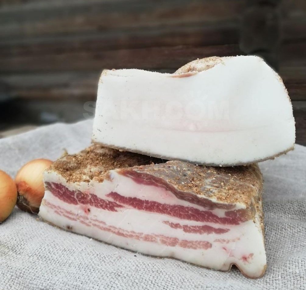 ???как нужно правильно есть сало