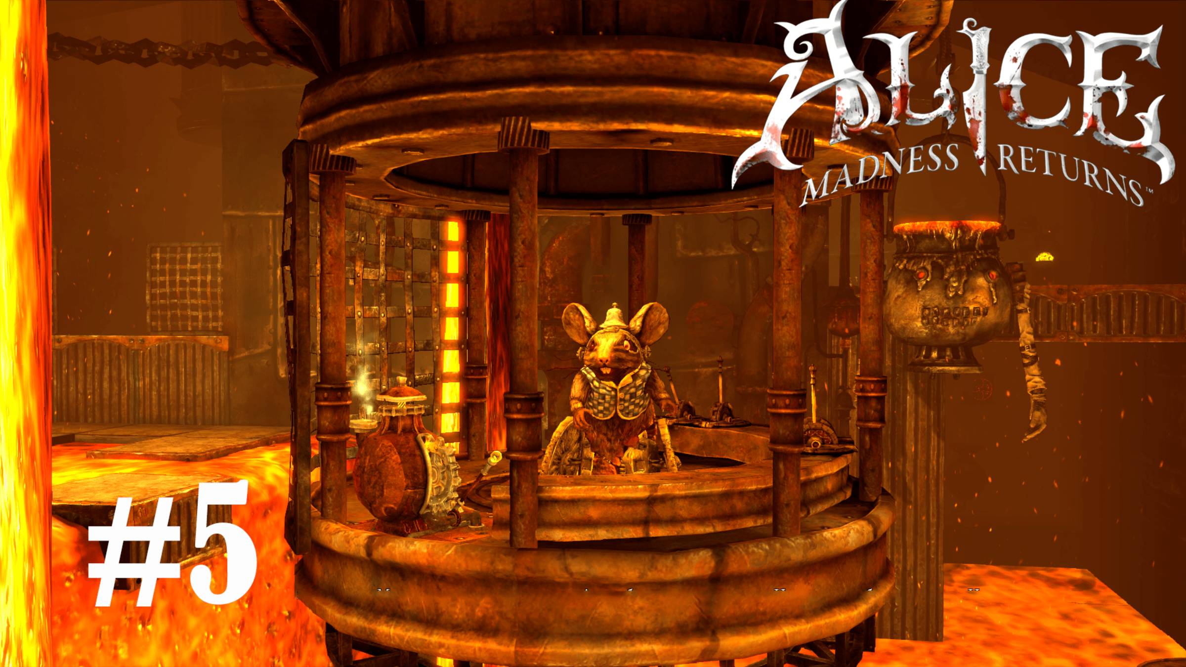 Alice - Madness Returns | Одолели безумную Мышь | #5