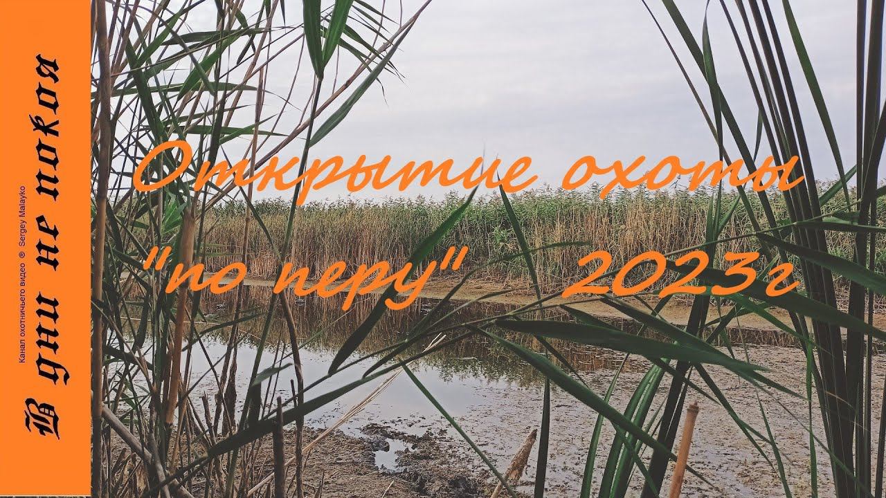 Открытие охоты на уток 2023г. 18+