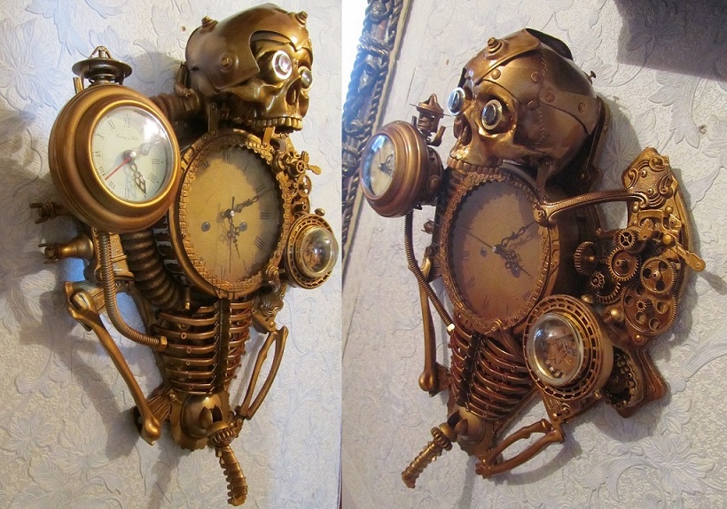 Steampunk Art "Часы капитана Немо"
