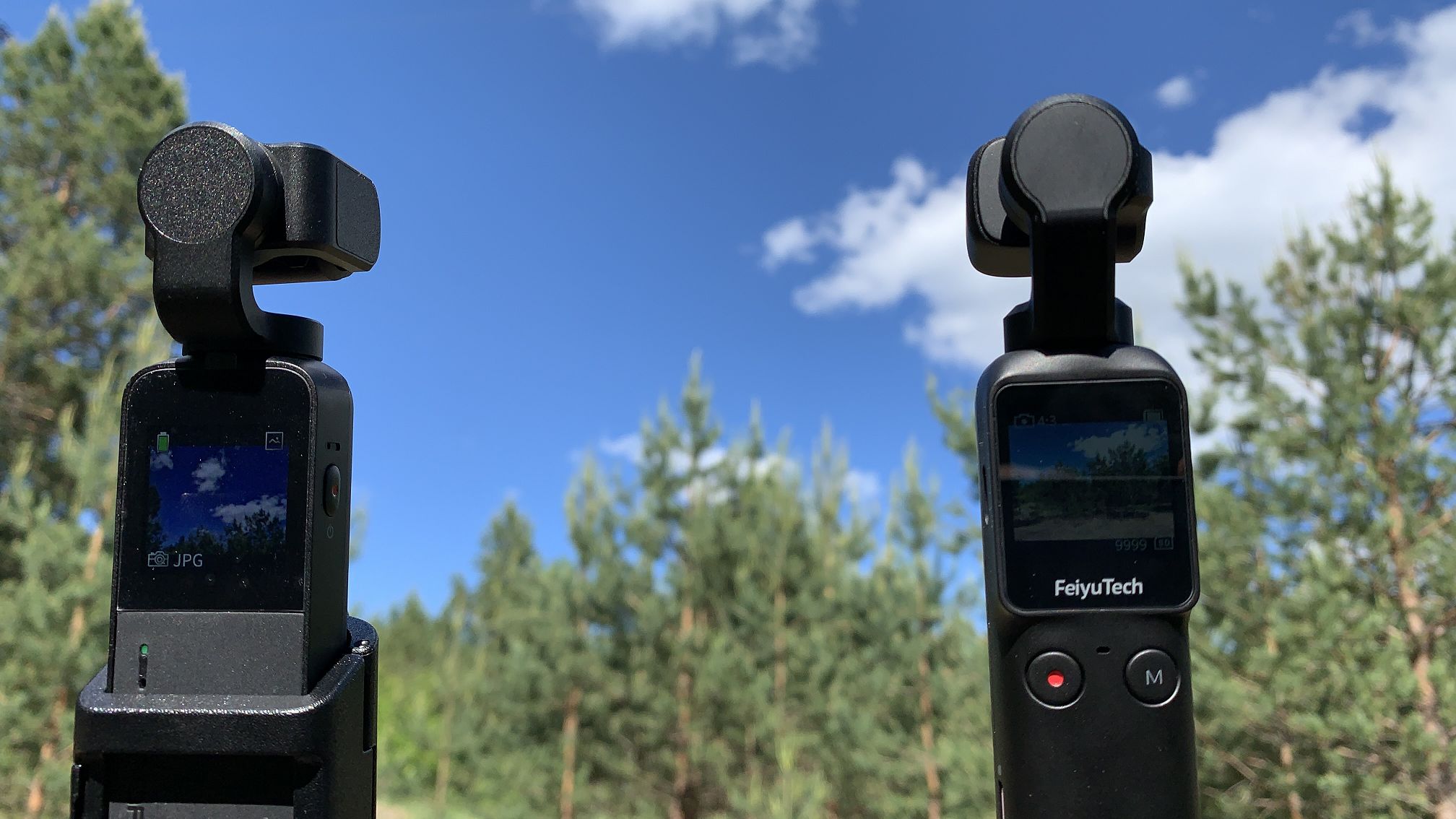 Feiyu Pocket vs Snoppa Vmate 4k30