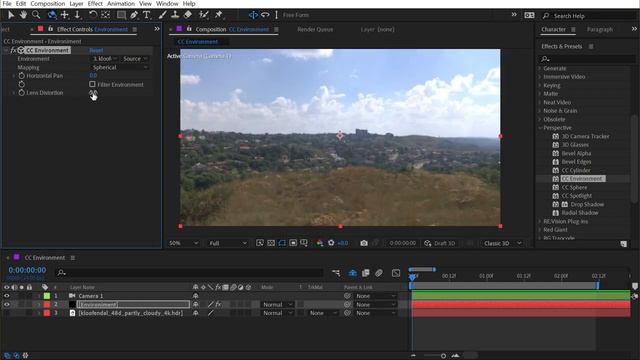 CC Environment _ Effects of After Effects