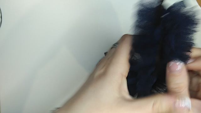 Гулька из фатина.