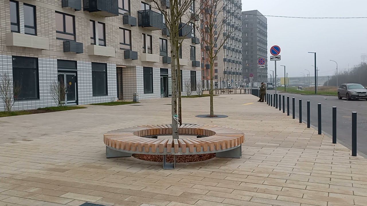 ПИК Саларьево парк,благоустройство, фасады,метро Филатов луг.