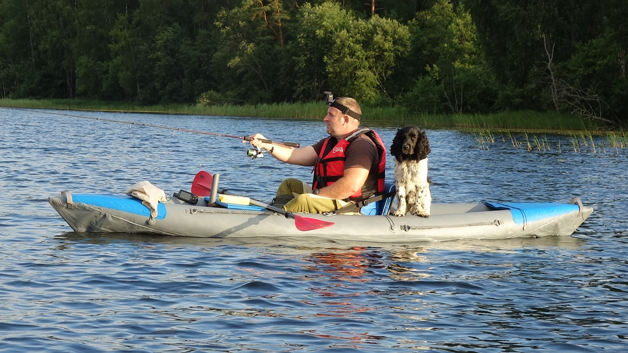 Рыбалка на каяках с ночевкой на оз. Вельё / Молния Каяк