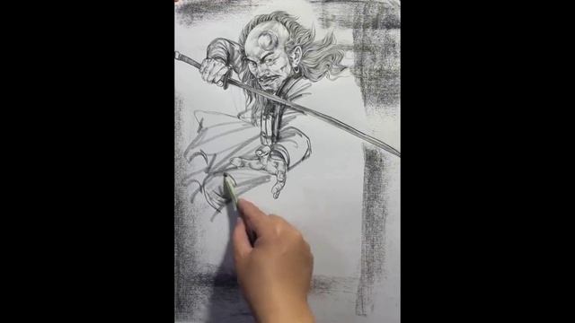 Работа мастера: рисунок карандашом