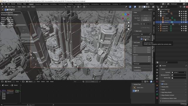 Developing and Industrial Concept Art  - Часть 13 - Locking the Composition