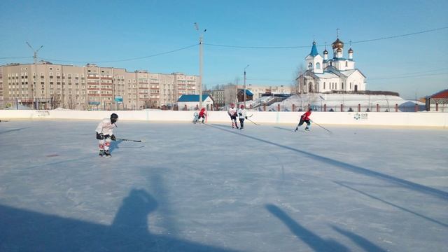 Хоккей игра матч рубилово первый тайм