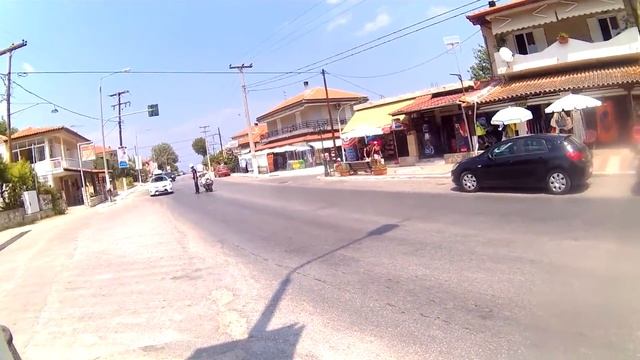 Греция полуостров Кассандра Халкидики поселок Криопиги часть №2