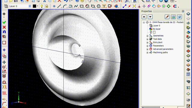 Задание обработок в программе ICAM 3D