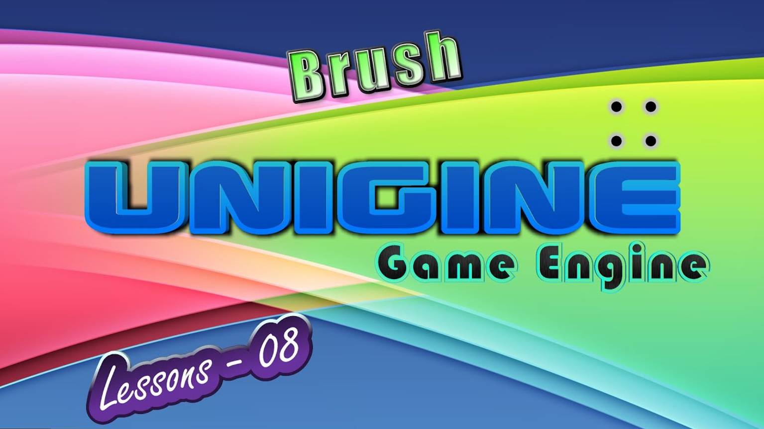 Unigine 2 - Растения и кисти для Ландшафта (Урок 08)