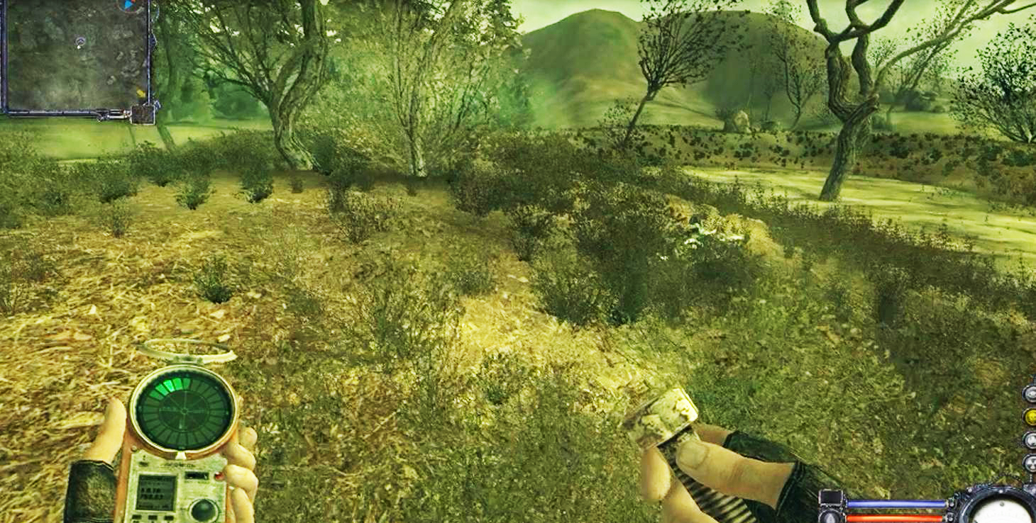 ST.A.L.K.E.R.: Чистое небо.Находим две флэшки о модификациях на Свалке.