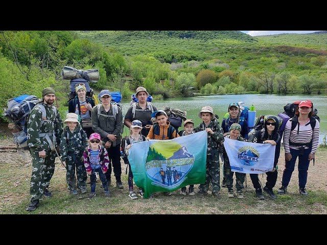 Поход с детьми по Крыму в мае